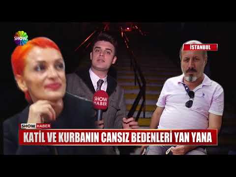Katil ve kurbanın cansız bedenleri yan yana