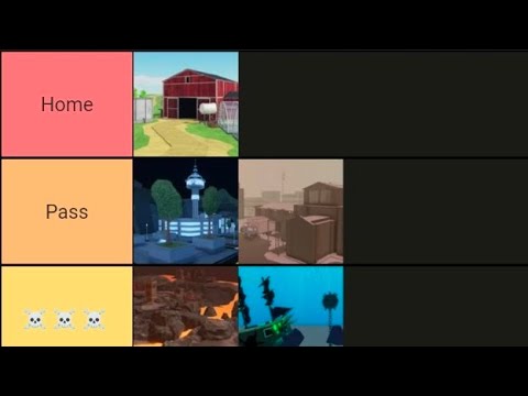 TDS Map Tierlist based on whether or not I would live there - YouTube