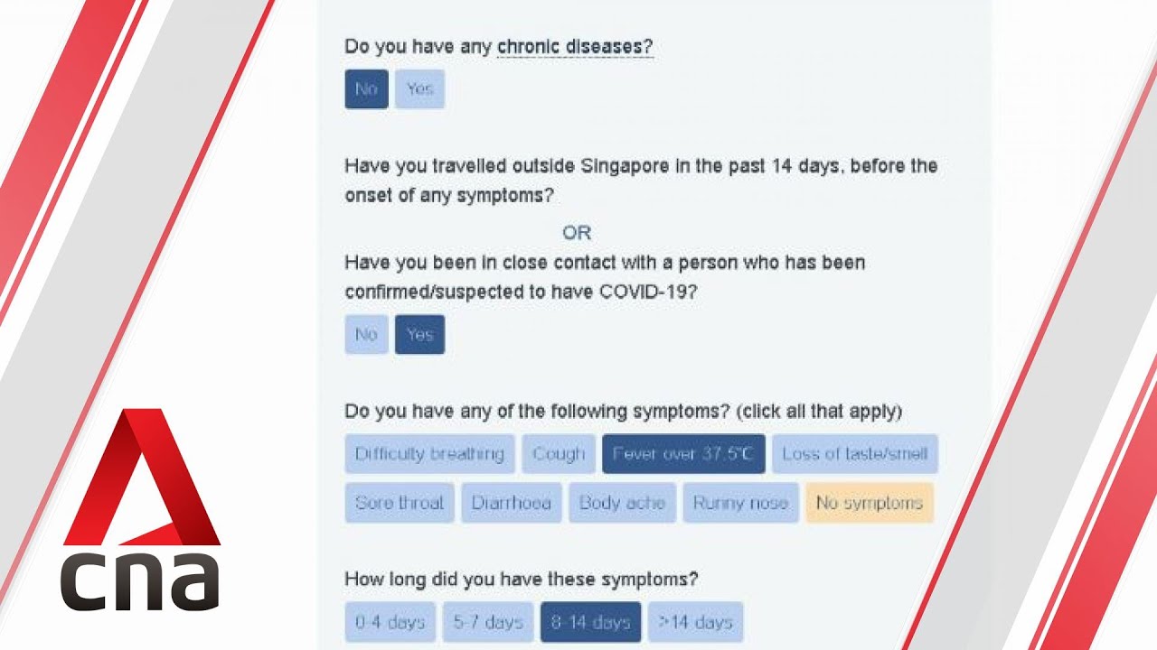 COVID-19: Online symptom checker launched - YouTube