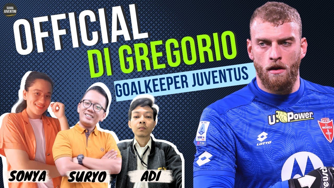 HERE WE GO DI GREGORIO GOALKEEPER JUVENTUS - GRAZIE ALEX SANDRO - DI ...