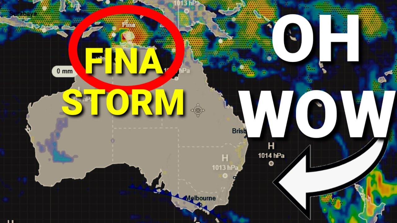 Severe Weather Update : URGENT WARNING: Tropical Cyclone FINA Targets ...