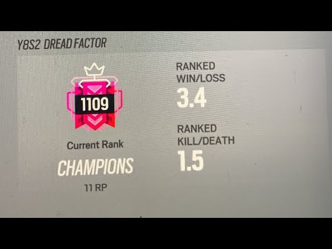 Dread Factor Champion - Rainbow Six Siege - YouTube