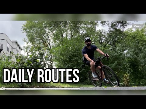 Riding Daily Routes - YouTube