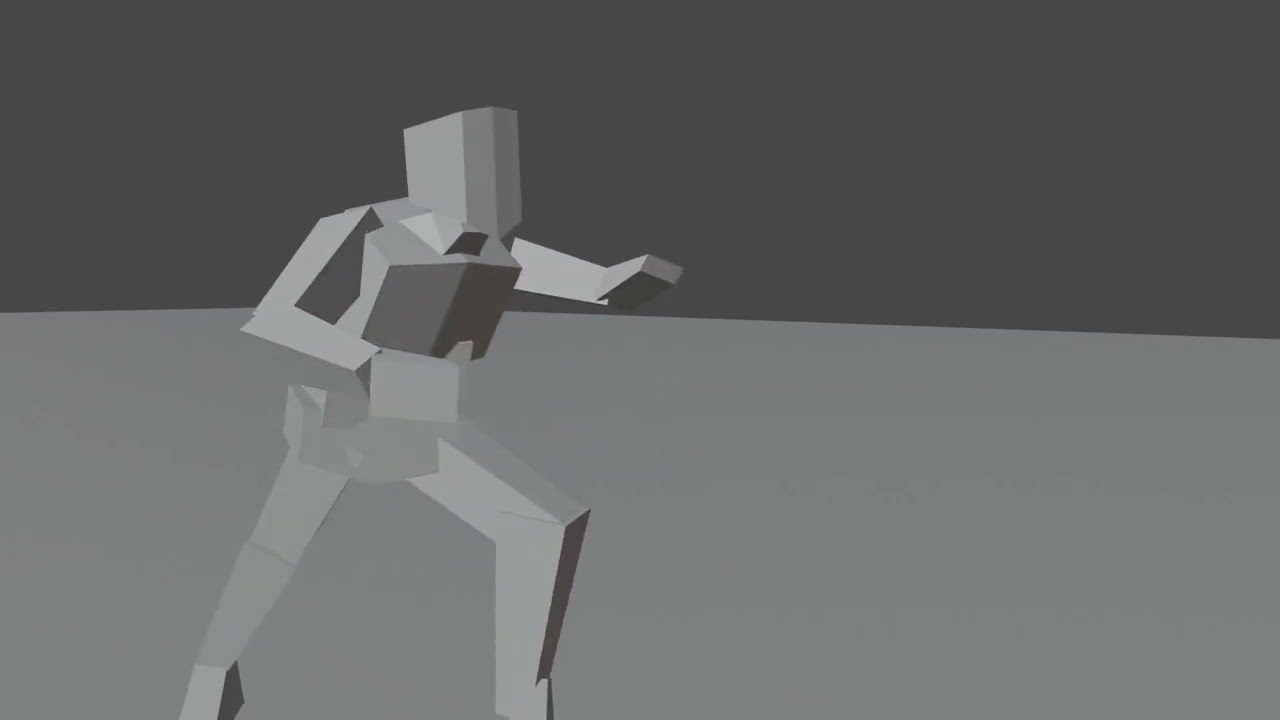 I made a blender rig(test Animation) - YouTube