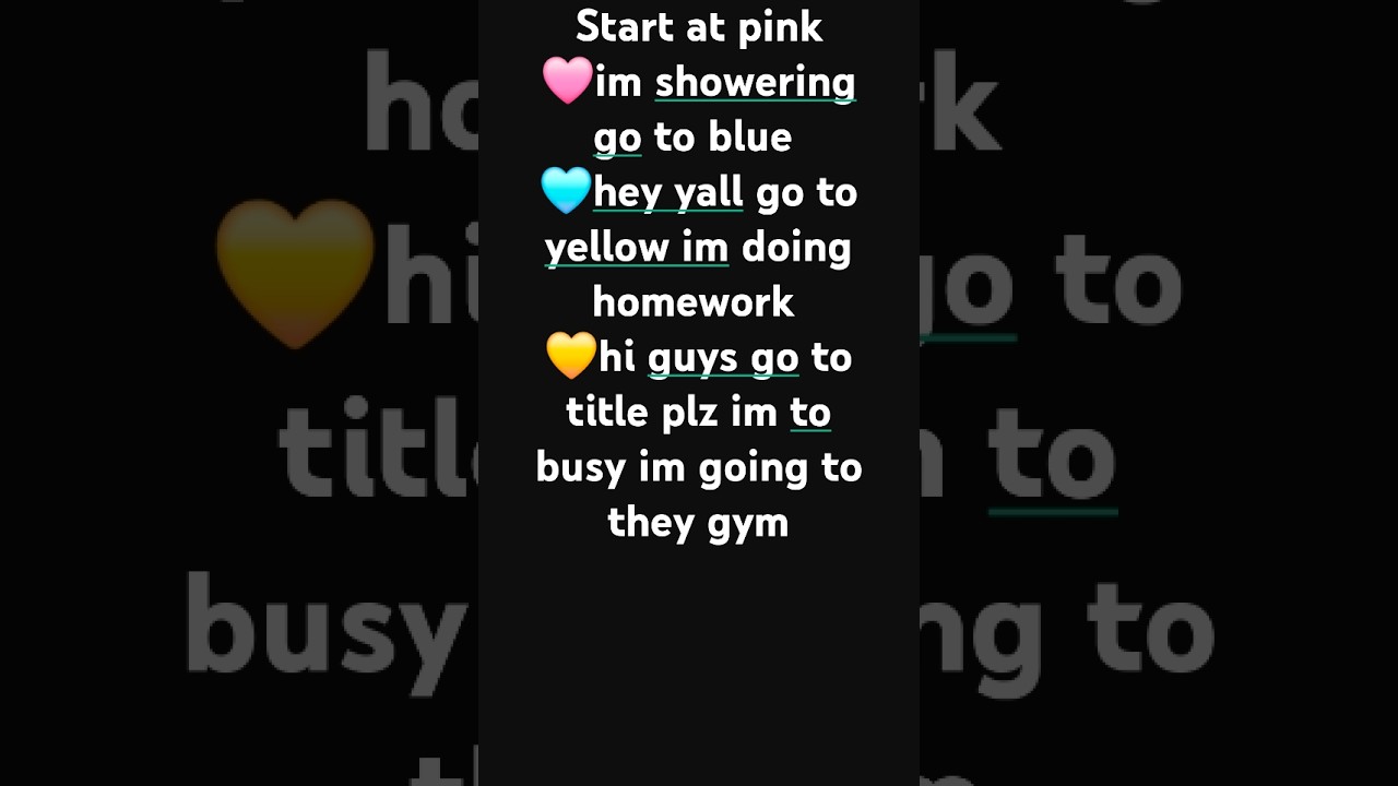 Hey y'all how r u doing if u fell sad always come to this vid okay my ...