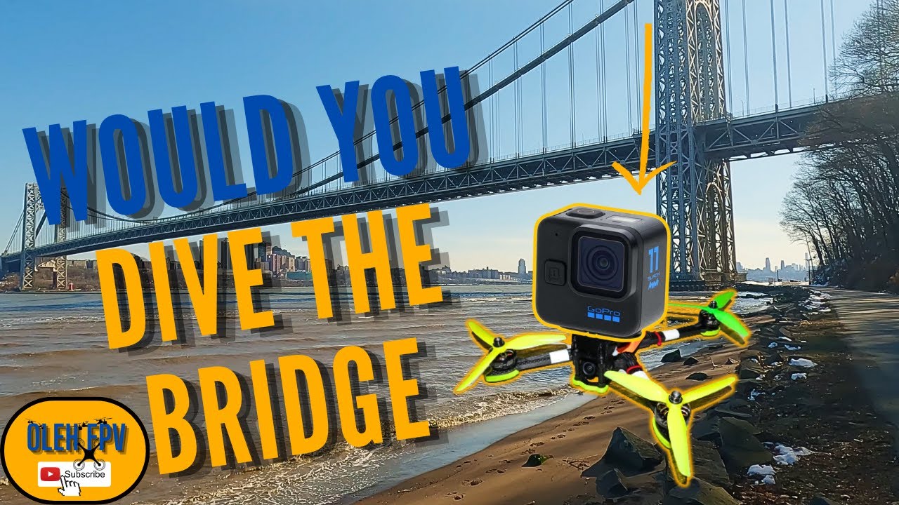 FPV DRONE CRAZY BRIDGE DIVE - YouTube