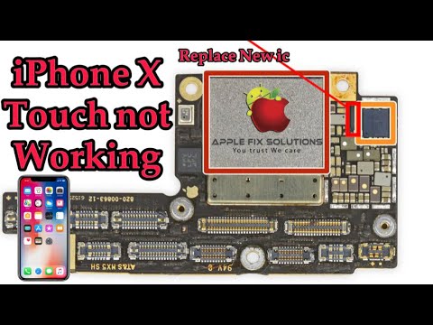 iPhone X Touch Not Working | Touch PMU Replace - YouTube
