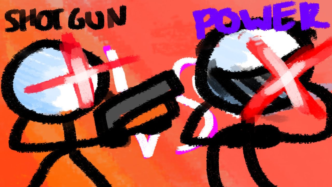 Shotgun vs Power Guy - YouTube