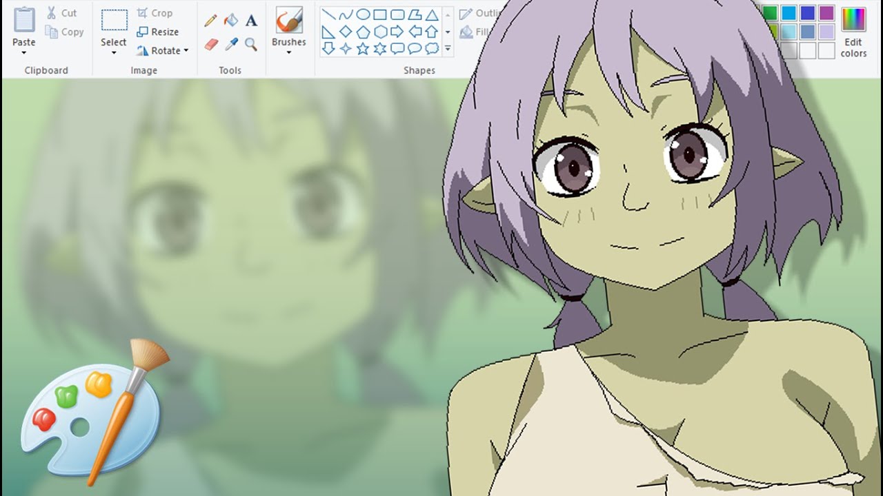 MSPaint 】Goblin Haruna 春奈 - That Time I Got Reincarnated as a Slime ...