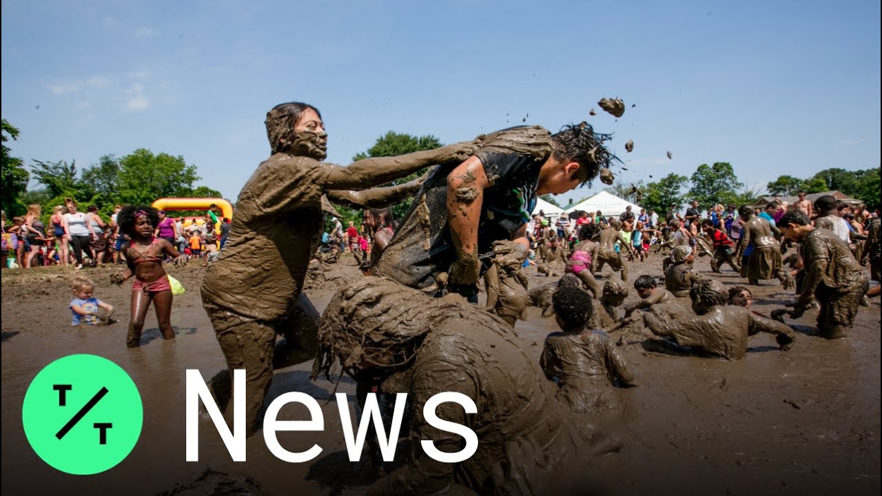 Thousands Get Dirty at Michigan Mud Day Event - YouTube