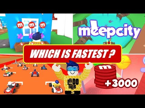 What is the FASTEST way to MAKE MONEY in MEEPCITY? - ROBLOX