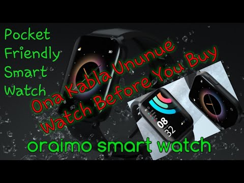 Oraimo Smart Watch OSW 16 unboxing and small review/ oriamo smart watch ...