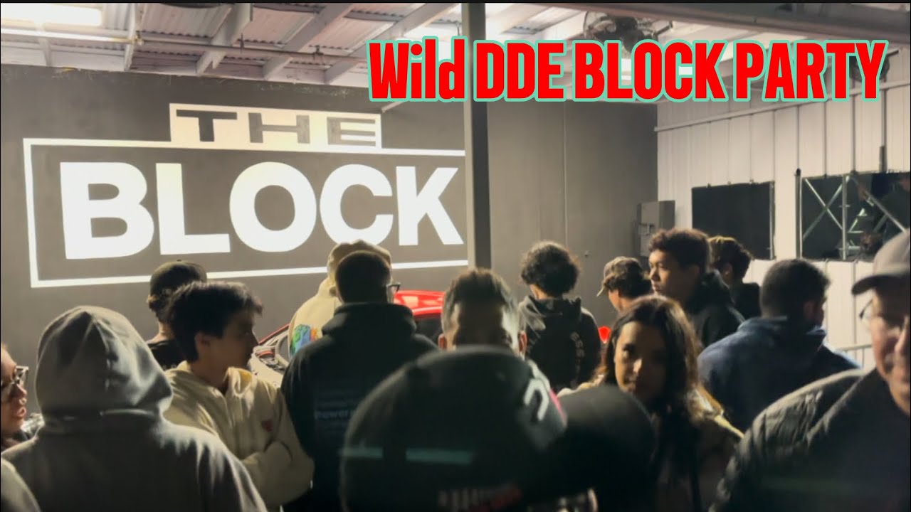 DDE block party ( crazy F40, crazy 2 step)(wild turnout) - YouTube
