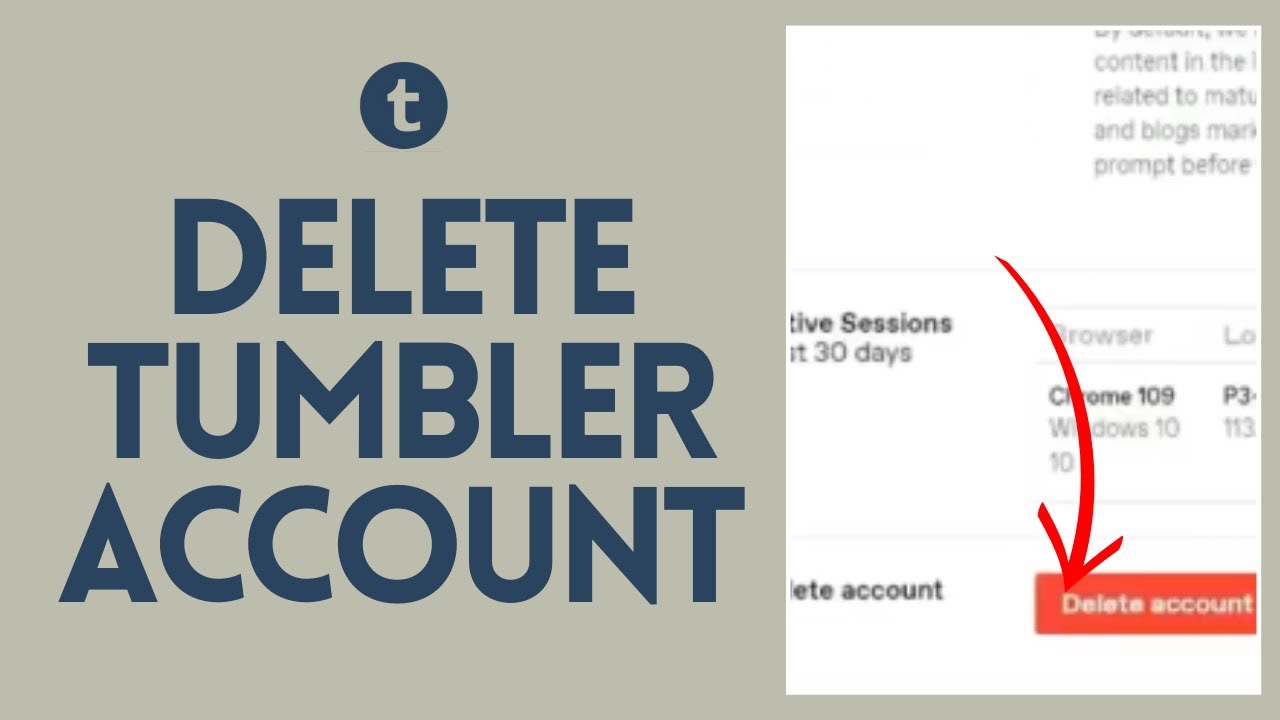 Suny How to Delete Tumblr Account 2024 (EASY!) | PERMANENTLY DELETE ...