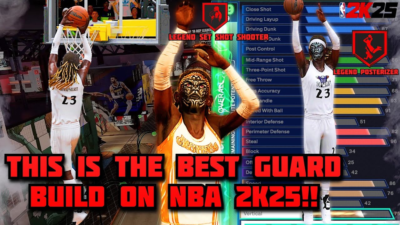 THIS IS THE BEST GUARD BUILD ON NBA 2K25 ! - YouTube