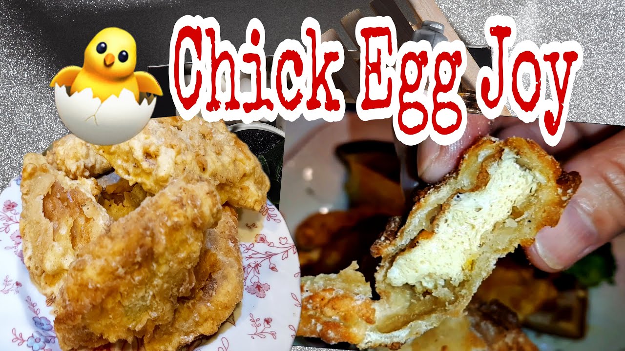 Chick Egg Joy| Itlog na Chicken Joy, Paano gawin? - YouTube