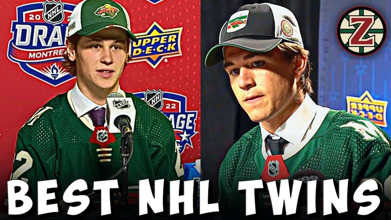 Hunter Haight & Riley Heidt BEST NHL TWINS | Tom Kurvers Prospect ...