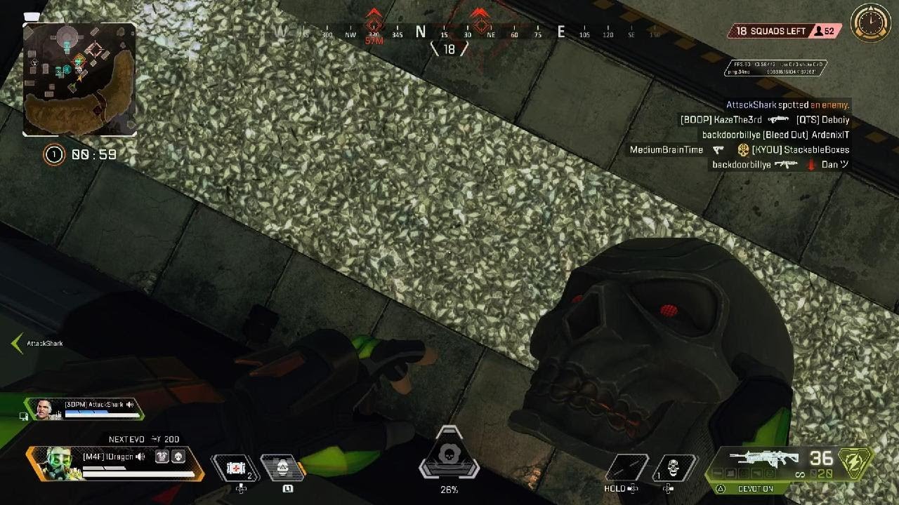 Apex Legends - Caustic Rev Shell Gas Trap Combo - 20230922173531 - YouTube