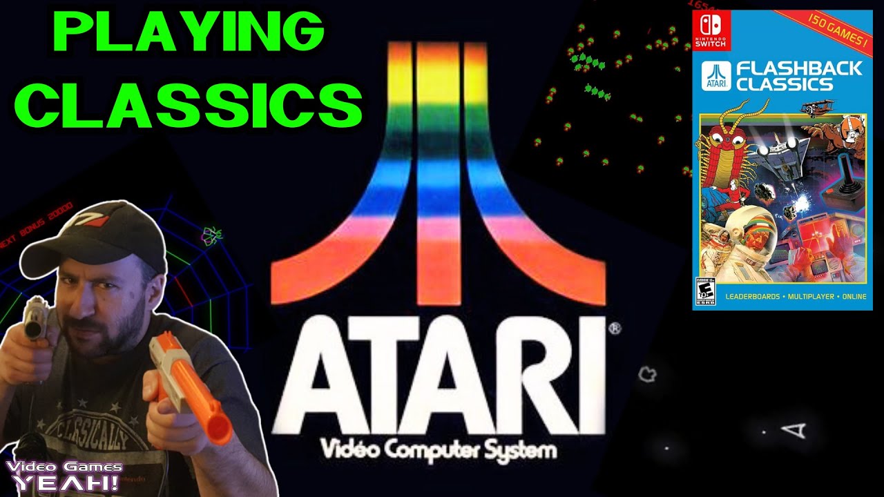 Let's Go OLD SCHOOL | Atari Flashback Classics [Nintendo Switch] - YouTube