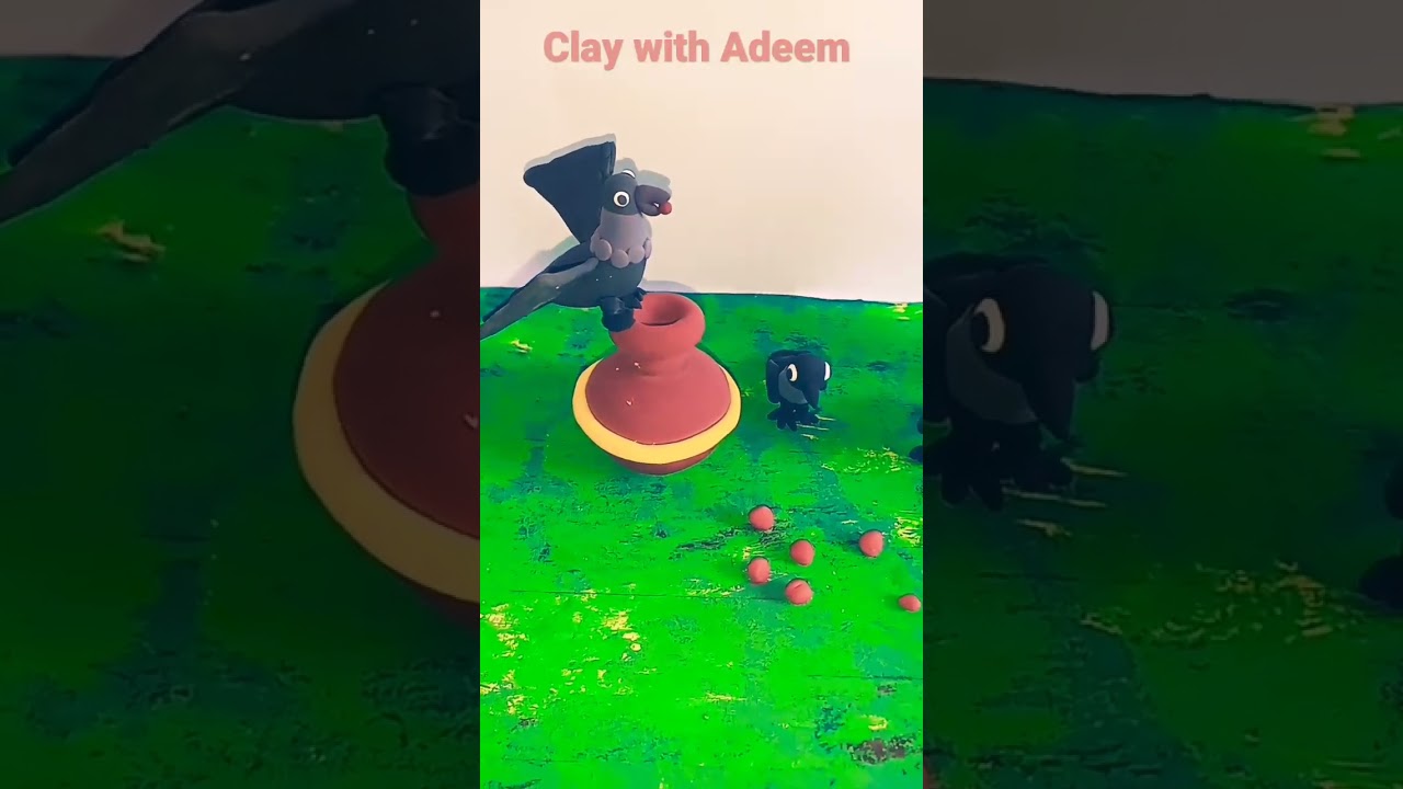 Clay Crow Easy! How to Make a Polymer Clay Crow Craft Diy.Clay Crow ...