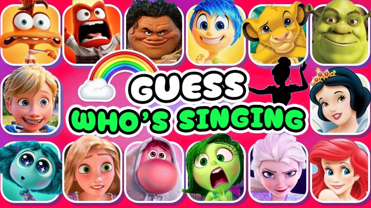 Guess Who's Singing PART 2 🎶| Disney BEST Song Quiz Challenge | Inside ...