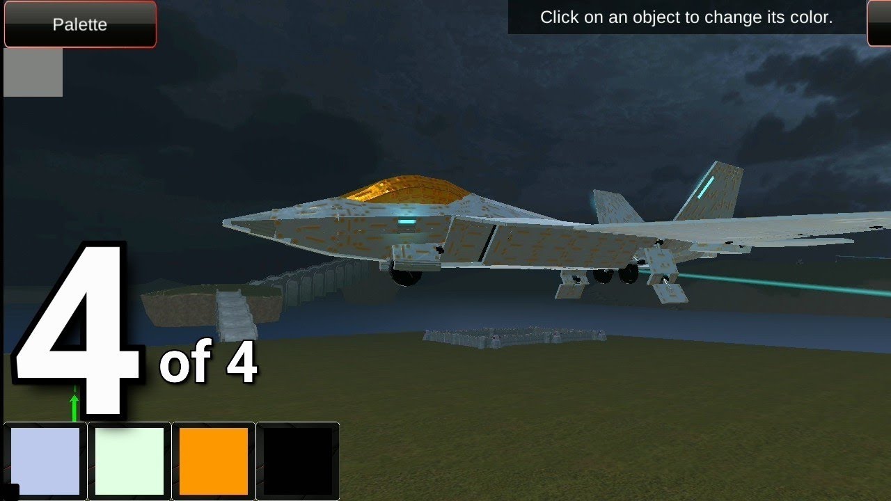 Create a F-22 Raptor in Genius killer 2 sandbox (4 of 4) #how #f22 # ...