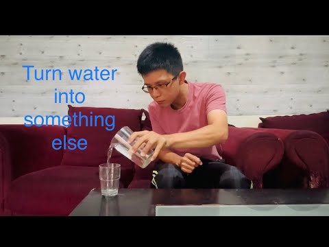How to turn water into something else - YouTube
