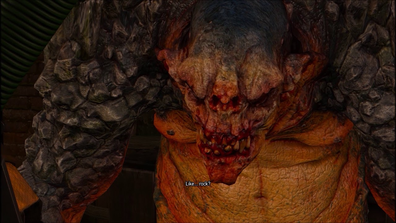 The Witcher 3: Bart the Rock Troll Philosopher & Savior [The hero ...