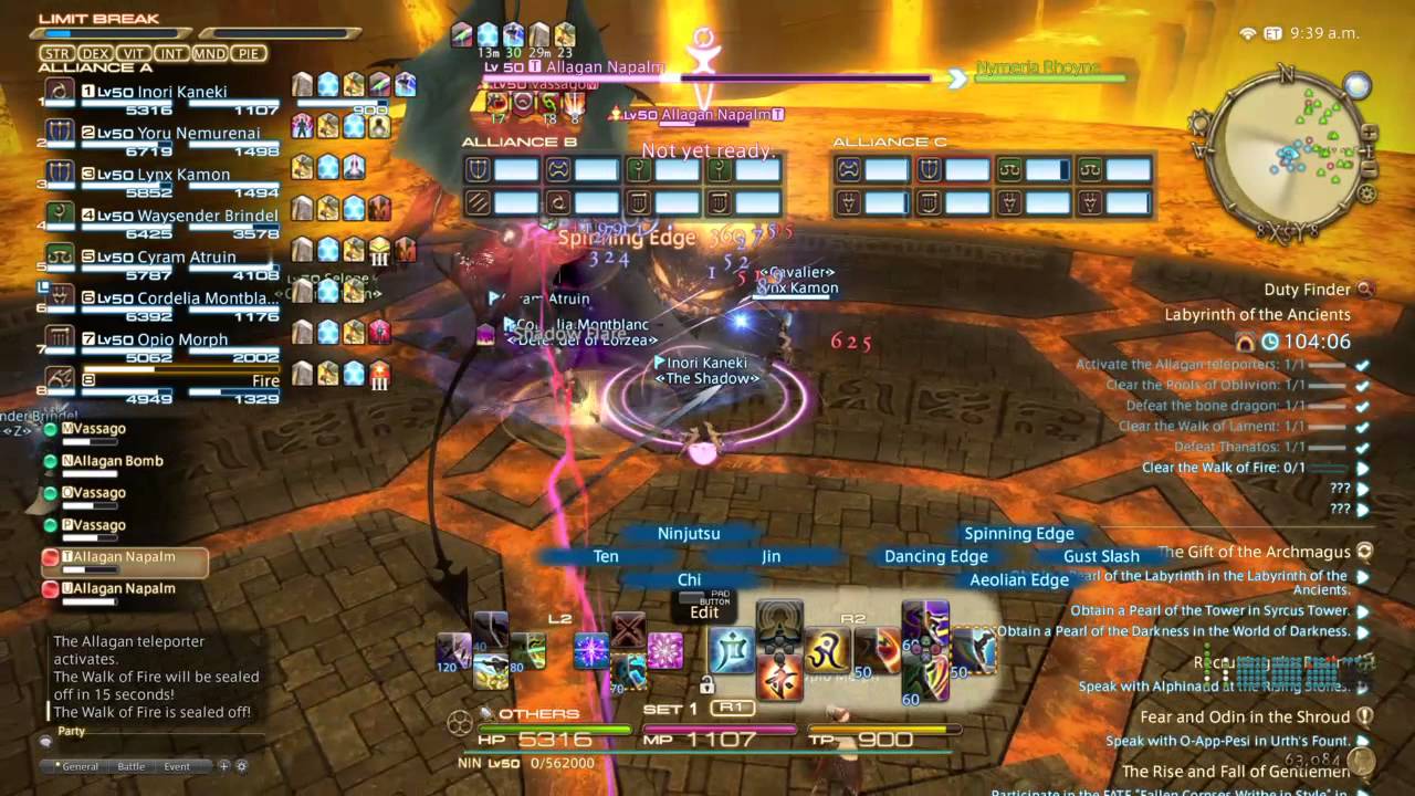 FINAL FANTASY XIV: Labyrinth of the Ancients pt 2 - YouTube