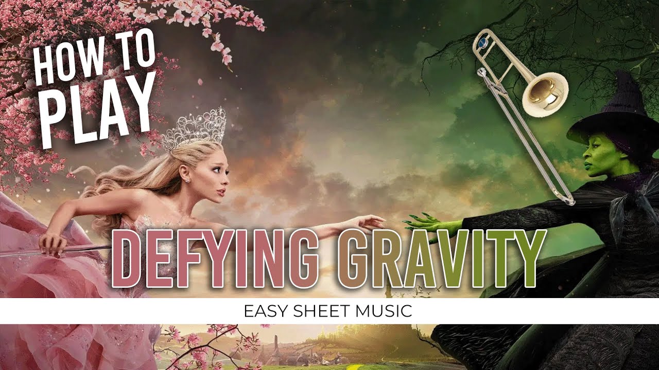 Trombone "Defying Gravity" from Wicked EASY Sheet Music - YouTube