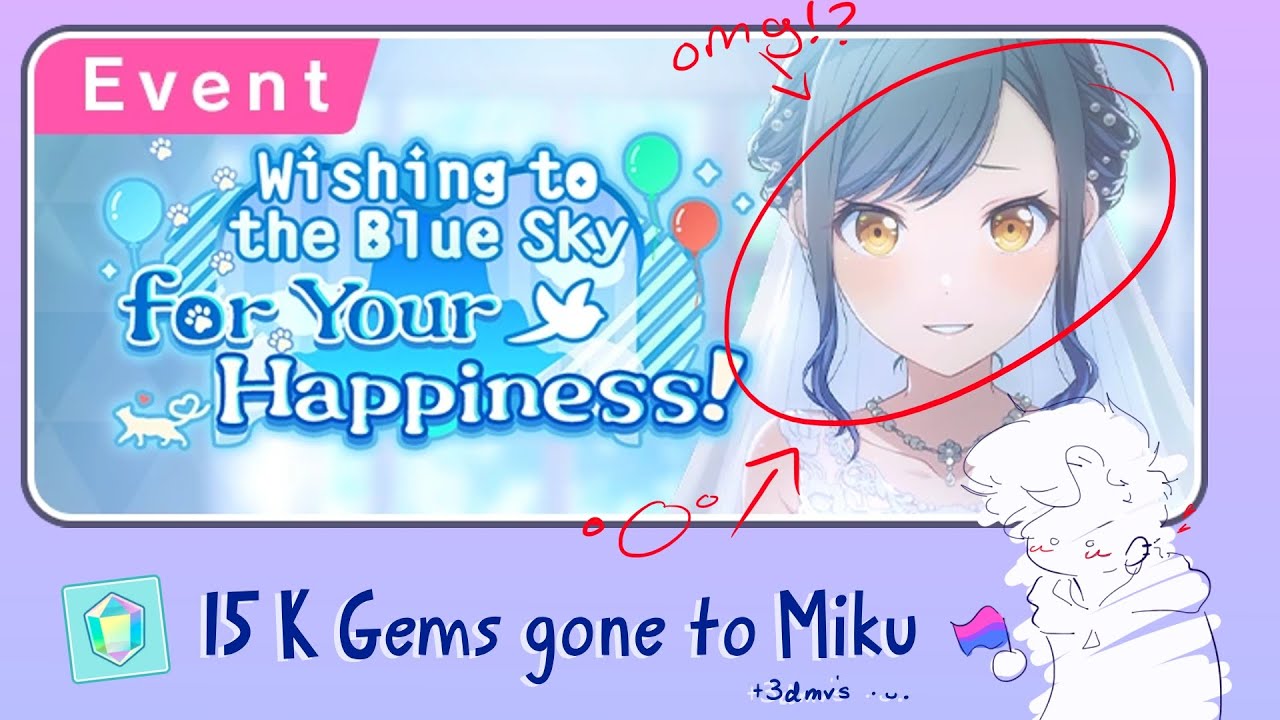 Wasting my little amount of gems for wedding An and Meiko | Project ...