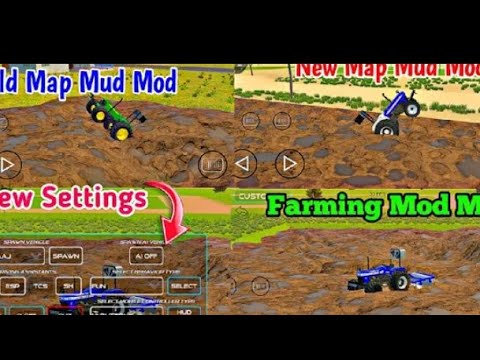 mub mod😱in indian vehicle simulator 3d game 🤔thar||किचड़ वाला mod Demo ...