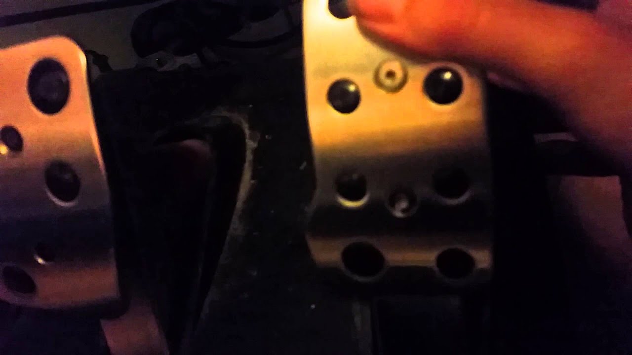 Logitech g27 pedals problem - YouTube
