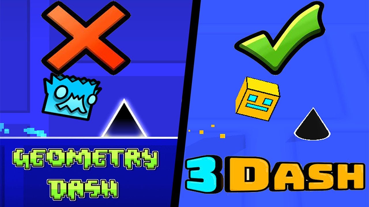 How Many of the MAIN LEVELS in 3Dash can I complete? (3Dash) - YouTube