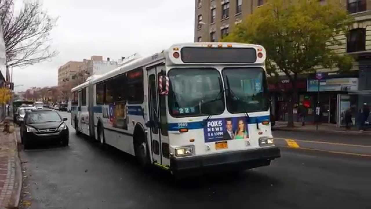 MaBSTOA Bus: Bronx Park Bound New Flyer D60HF [#5669] Bx19 Bus ...