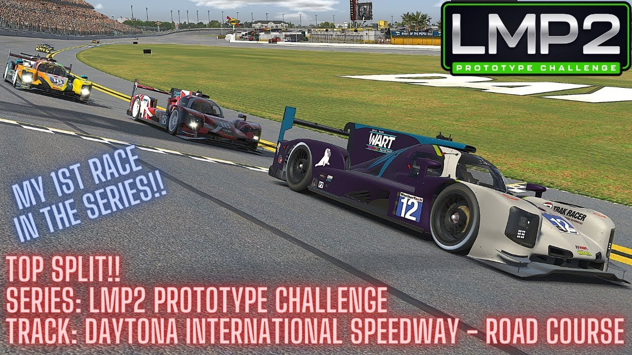 My first race in the iRacing LMP2 Prototype Challenge! - YouTube