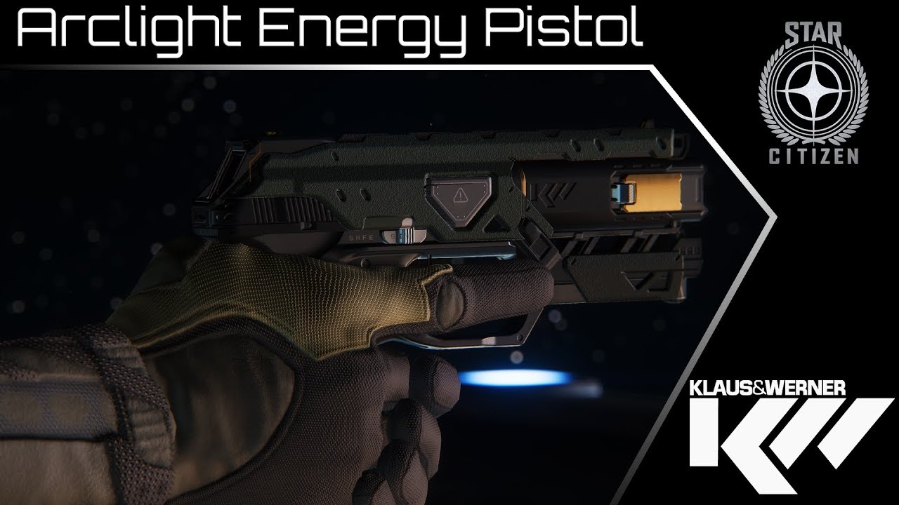 Star Citizen - KW Arclight Energy Pistol - YouTube