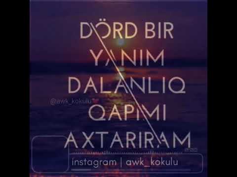 Gece düşmüş garanliq🎶