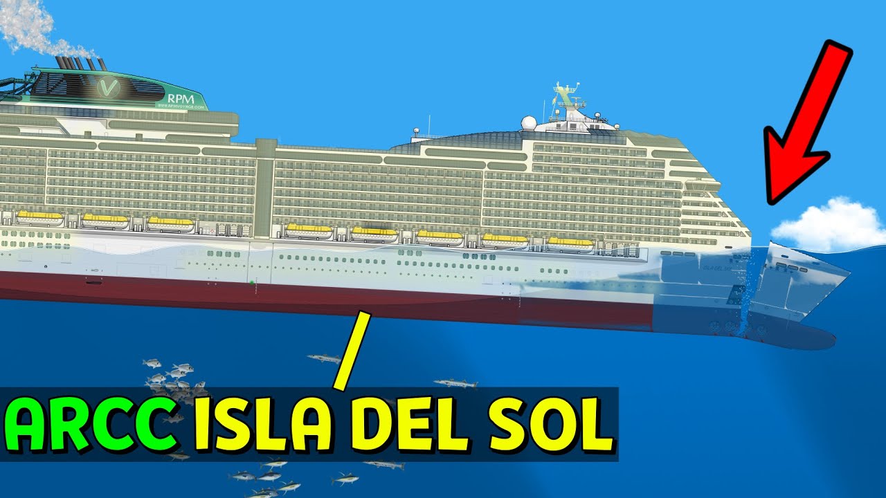 What If You CUT Off the Nose of the Isla Del Sol Ship | Floating ...