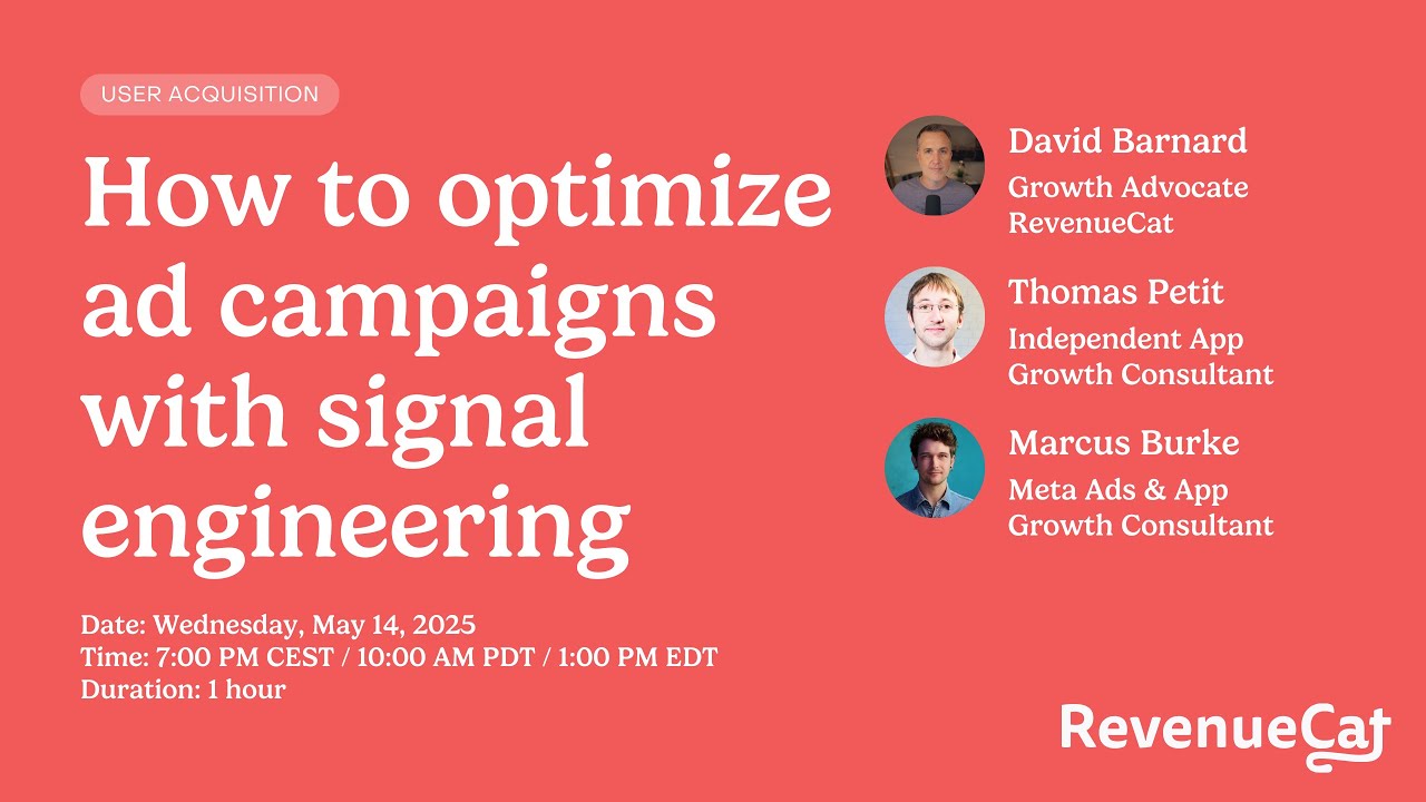 Webinar: How to optimize your ad campaigns with signal engineering ...