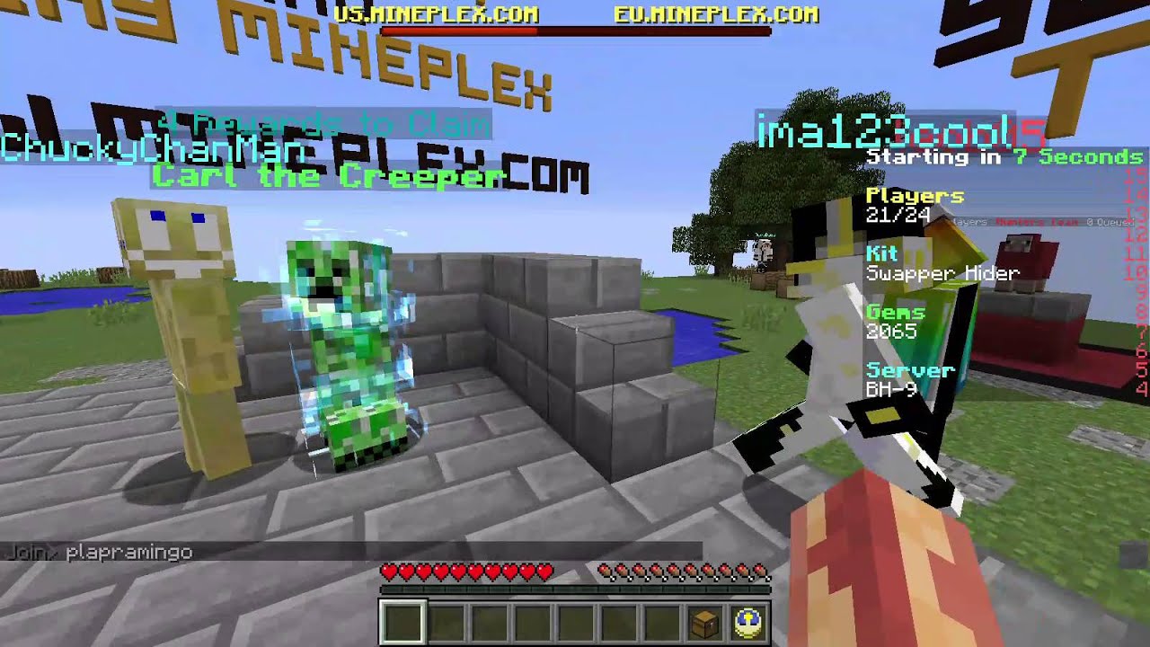 Minecraft-block hunt fail - YouTube