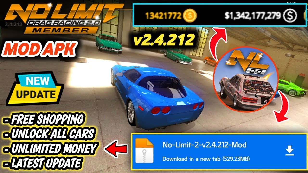 No Limit Drag Racing 2 Mod Apk | No Limit 2 Drag Racing Mod Apk - YouTube