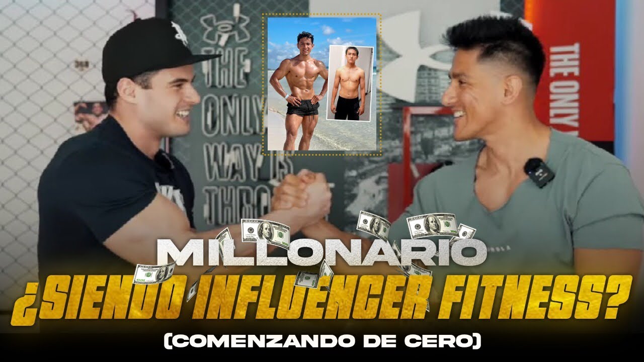 Como ser MILLONARIO siendo FITNESS INFLUENCER!? ft. Tr4iner - YouTube