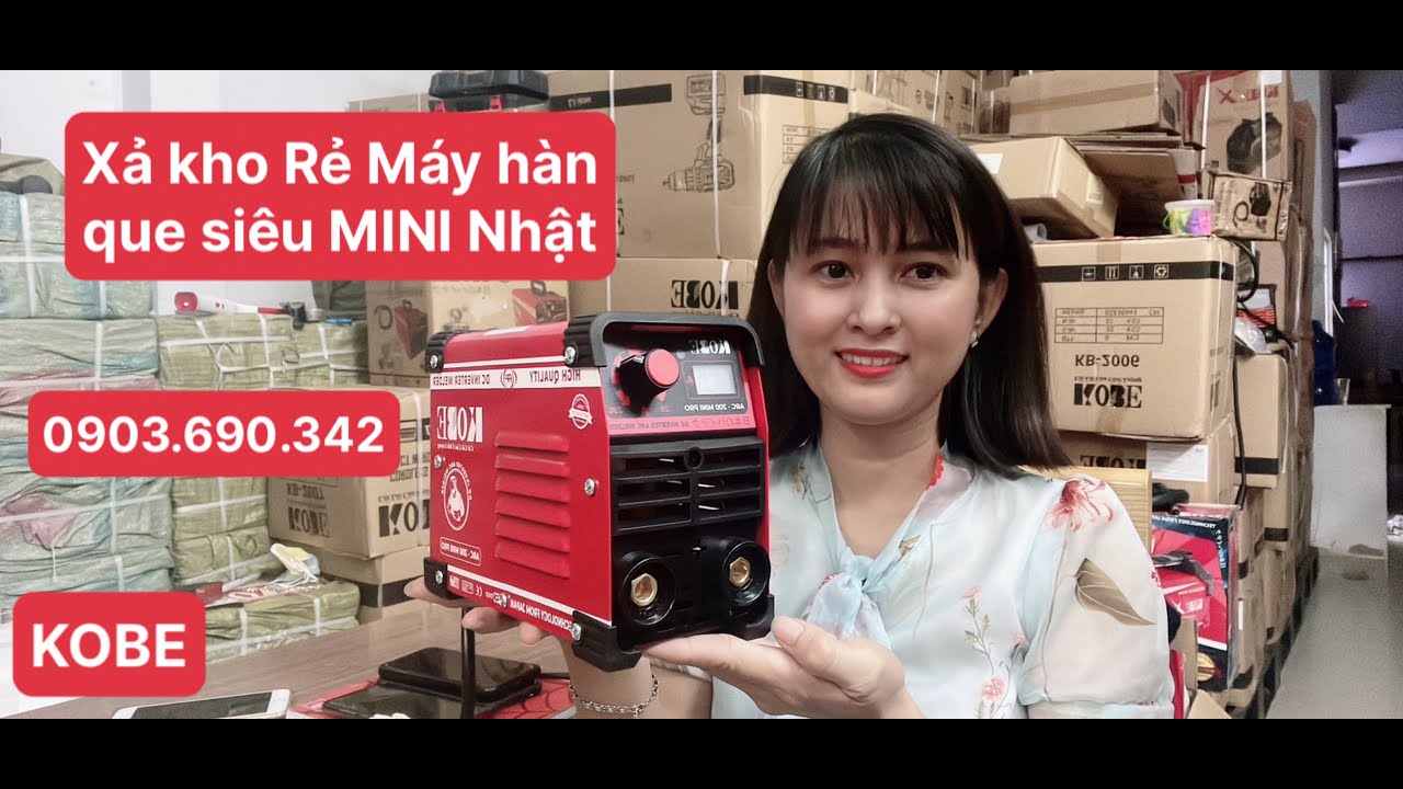 HOT!! Cuối Năm Giảm Giá Sập Sàn Máy Hàn Que Siêu MINI KOBE Nhật, Cực Rẻ ...
