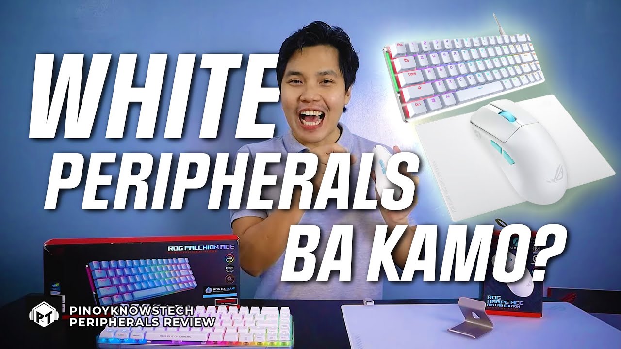 I-Upgrade ang Iyong Gaming Setup with White-Themed Peripherals - ASUS ...