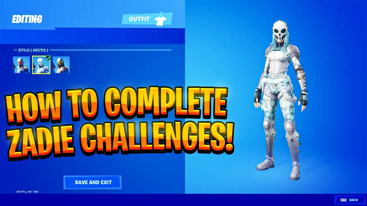 How to Complete the Zadie Challenges and unlock the Arctic and Jungle ...