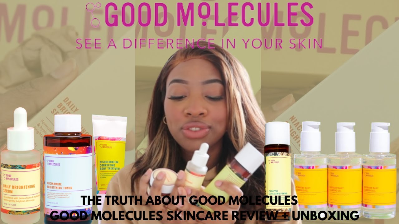 GOOD MOLECULES SKINCARE REVIEW I HAUL AND WHY I LOVE GOOD MOLECULE I ...