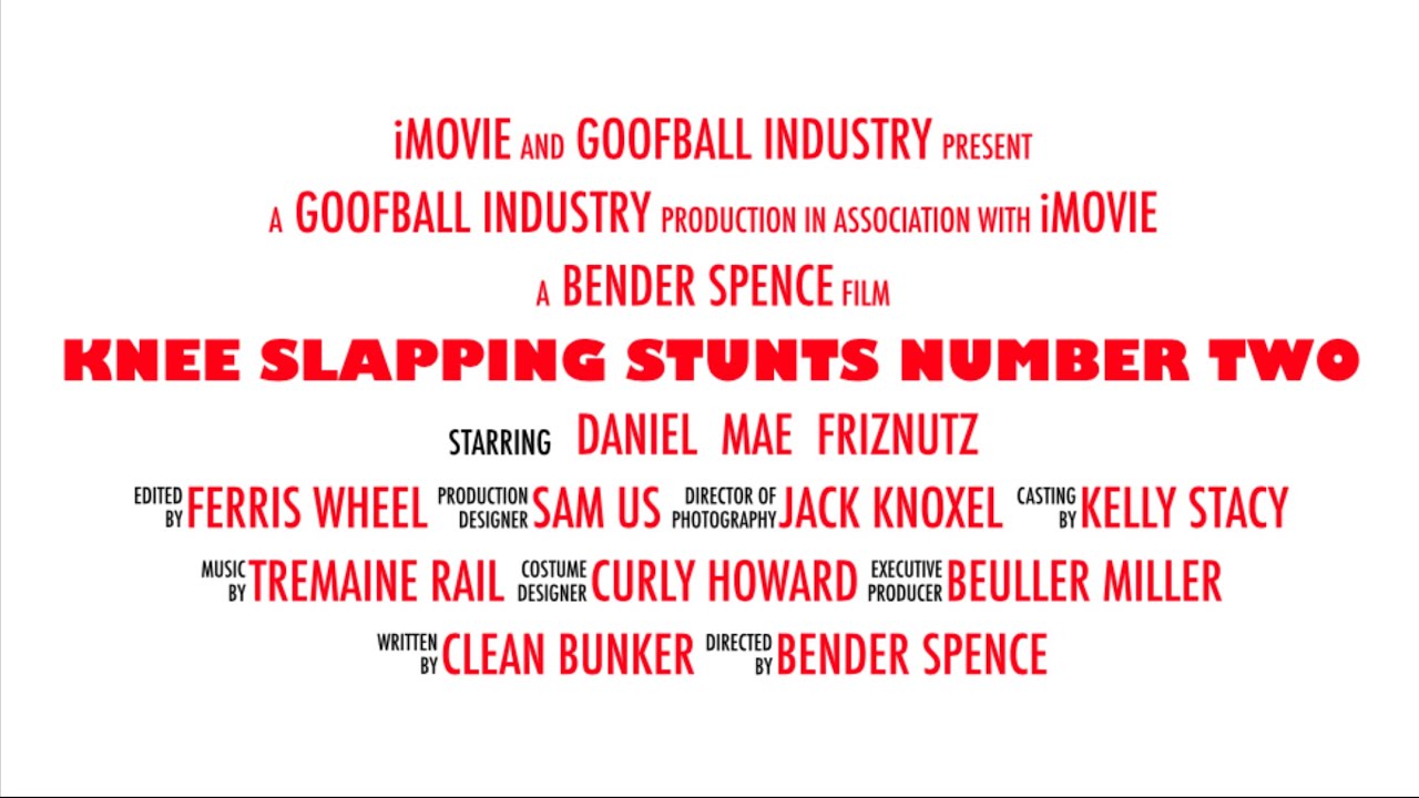 Knee slapping stunts number two trailer - YouTube