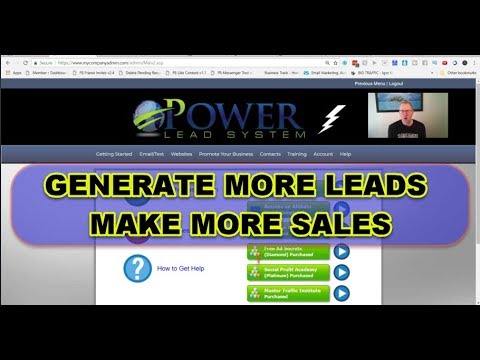 Power Lead System Overview - Generate More Leads And Make More Sales ...
