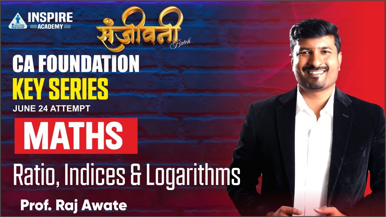 CA Foundation Sanjivani Batch | Maths | KYE Series | L-01| June 24 By ...